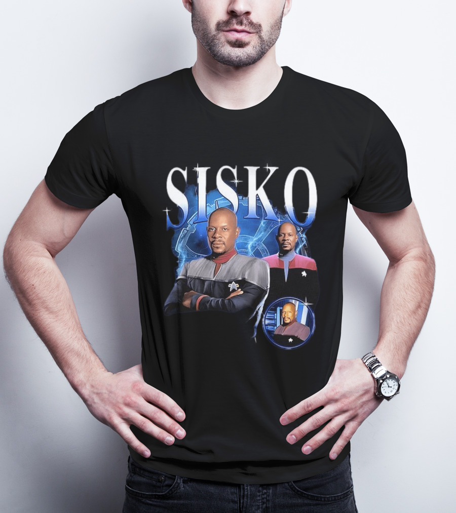 Sisko Avery Brooks Starfleet Captain Sci Fi T-Shirt