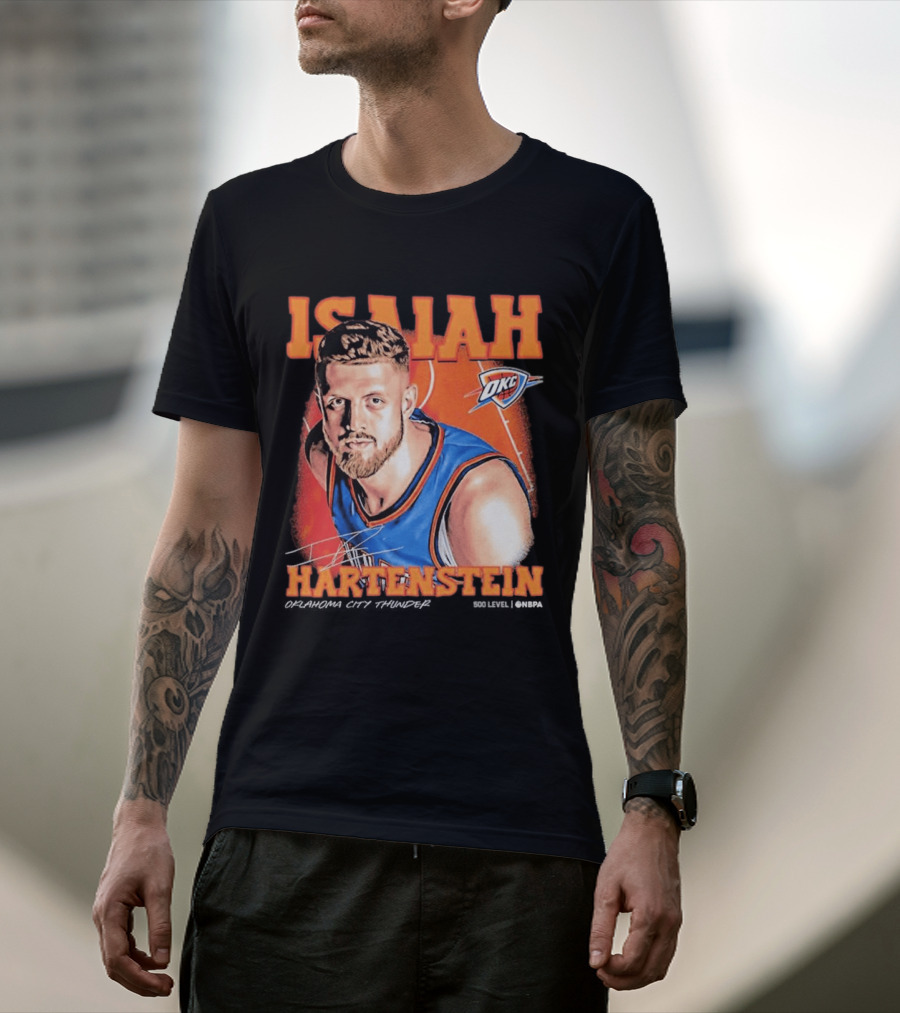 Isaiah Hartenstein Oklahoma City Thunder NBA OKC Basketball T-Shirt