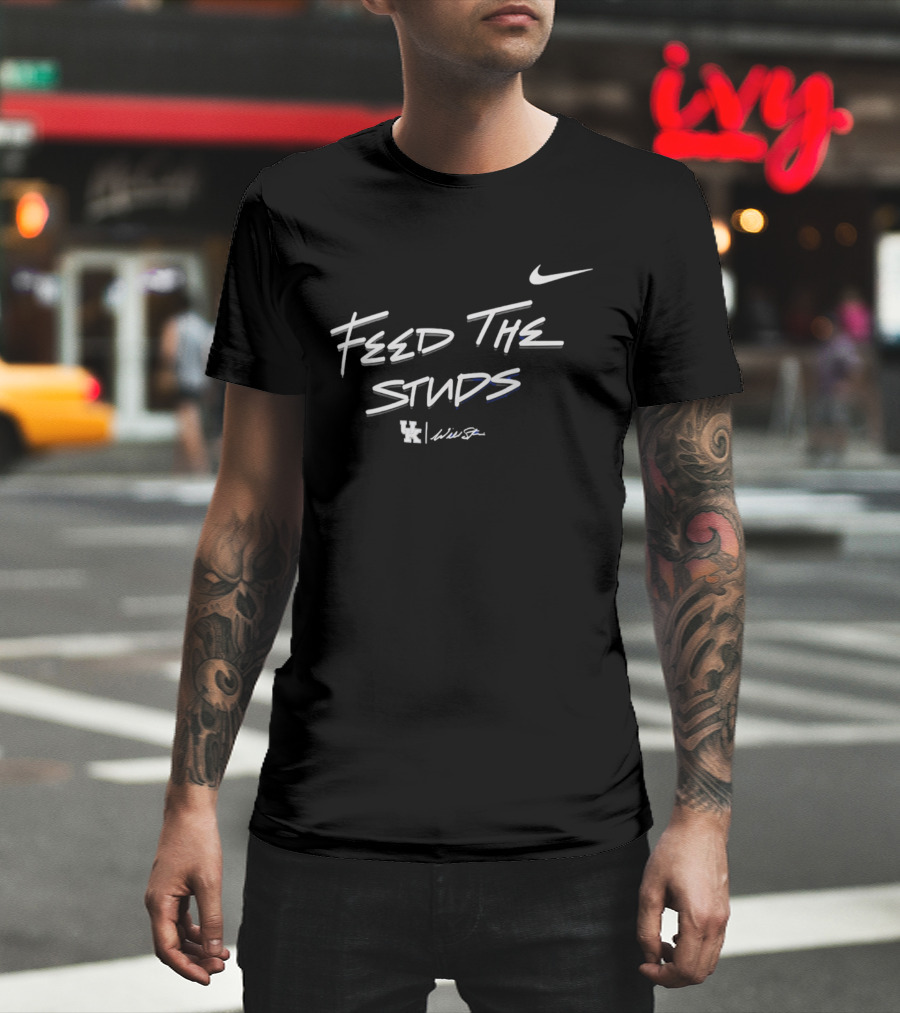 Feed The Studs Kentucky Wildcats Nike T-Shirt
