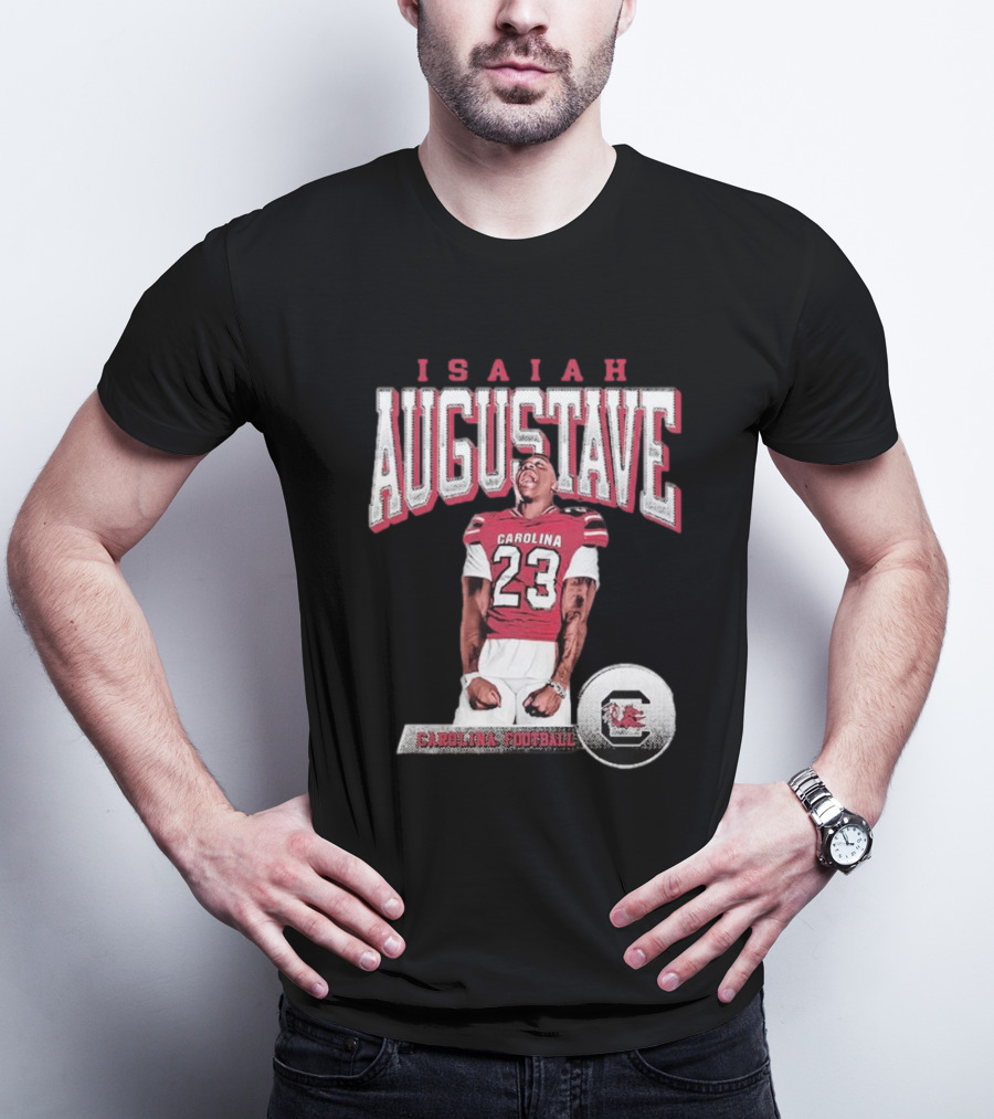 Isaiah Augustave Carolina Football 2026 Player 23 T-Shirt