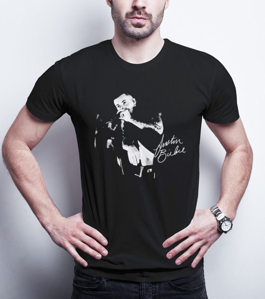 Justin Bieber Swag 2026 Bold Signature T-Shirt