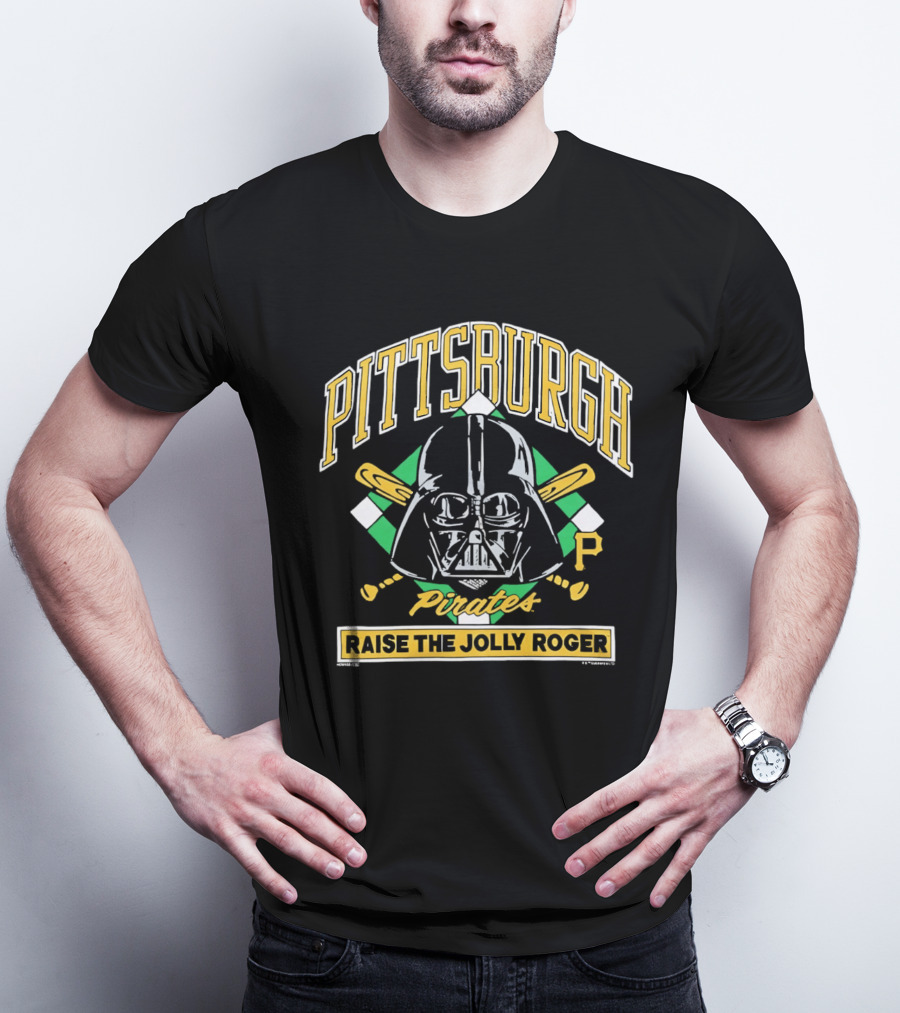 Pittsburgh Pirates Vader Raise The Jolly Roger Star Wars T-Shirt
