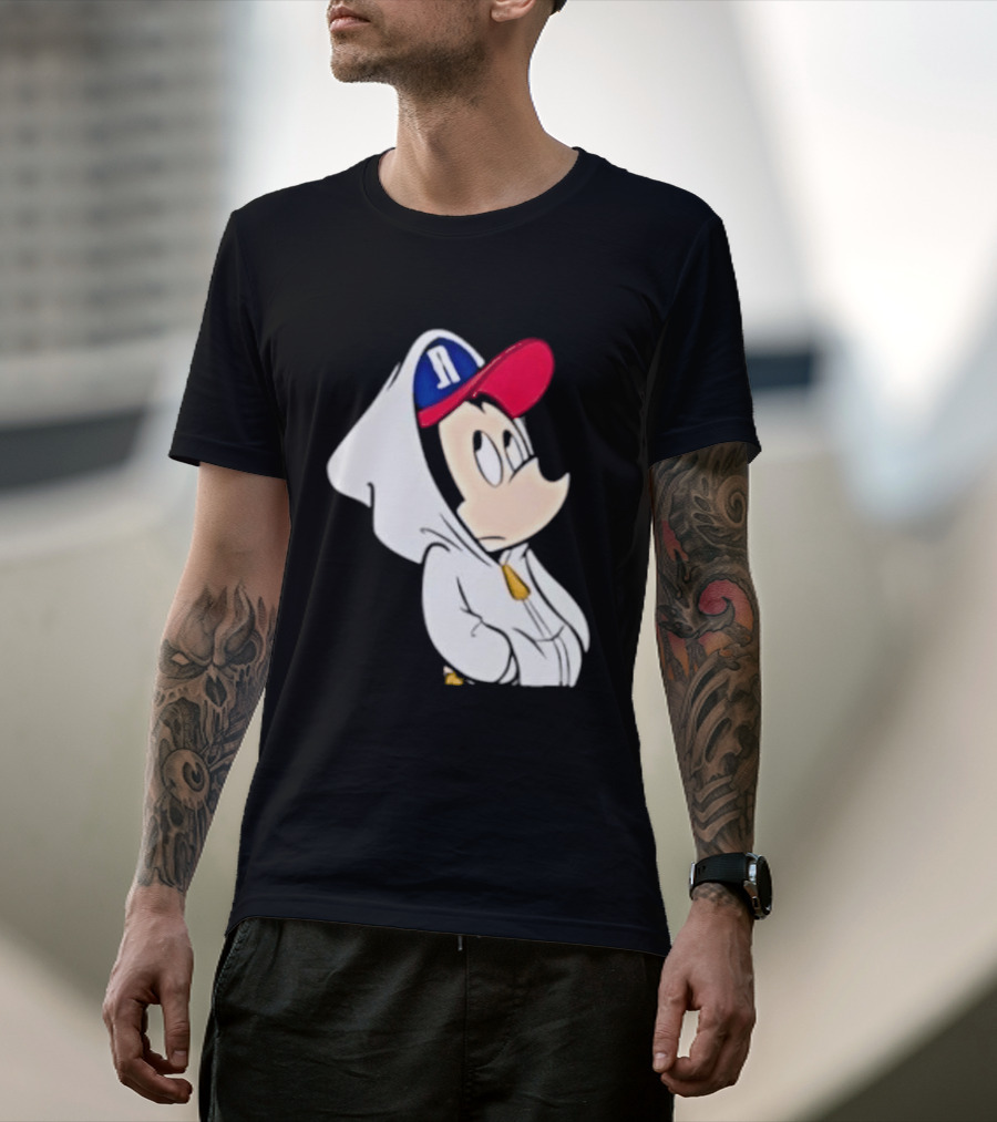 Reno Aces Mickey Mouse Baseball Cap T-Shirt