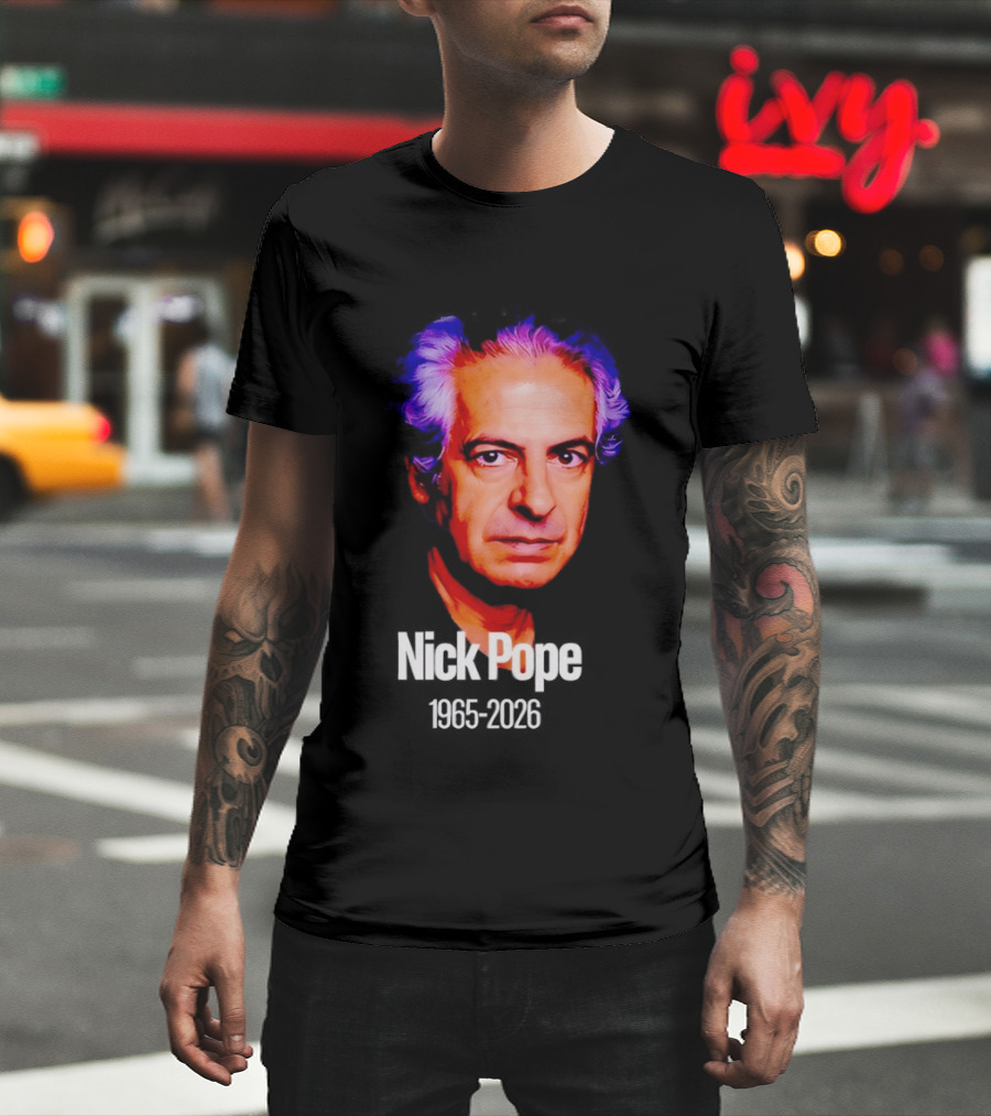 Nick Pope 1965 2026 Memorial T-Shirt