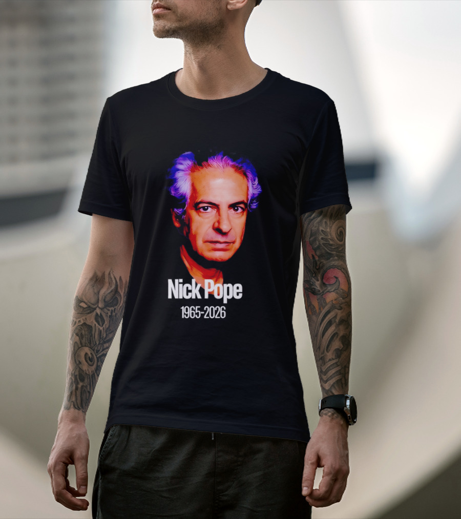 Nick Pope 1965 2026 Memorial T-Shirt