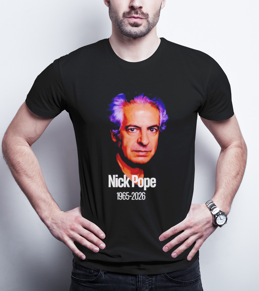 Nick Pope 1965 2026 Memorial T-Shirt