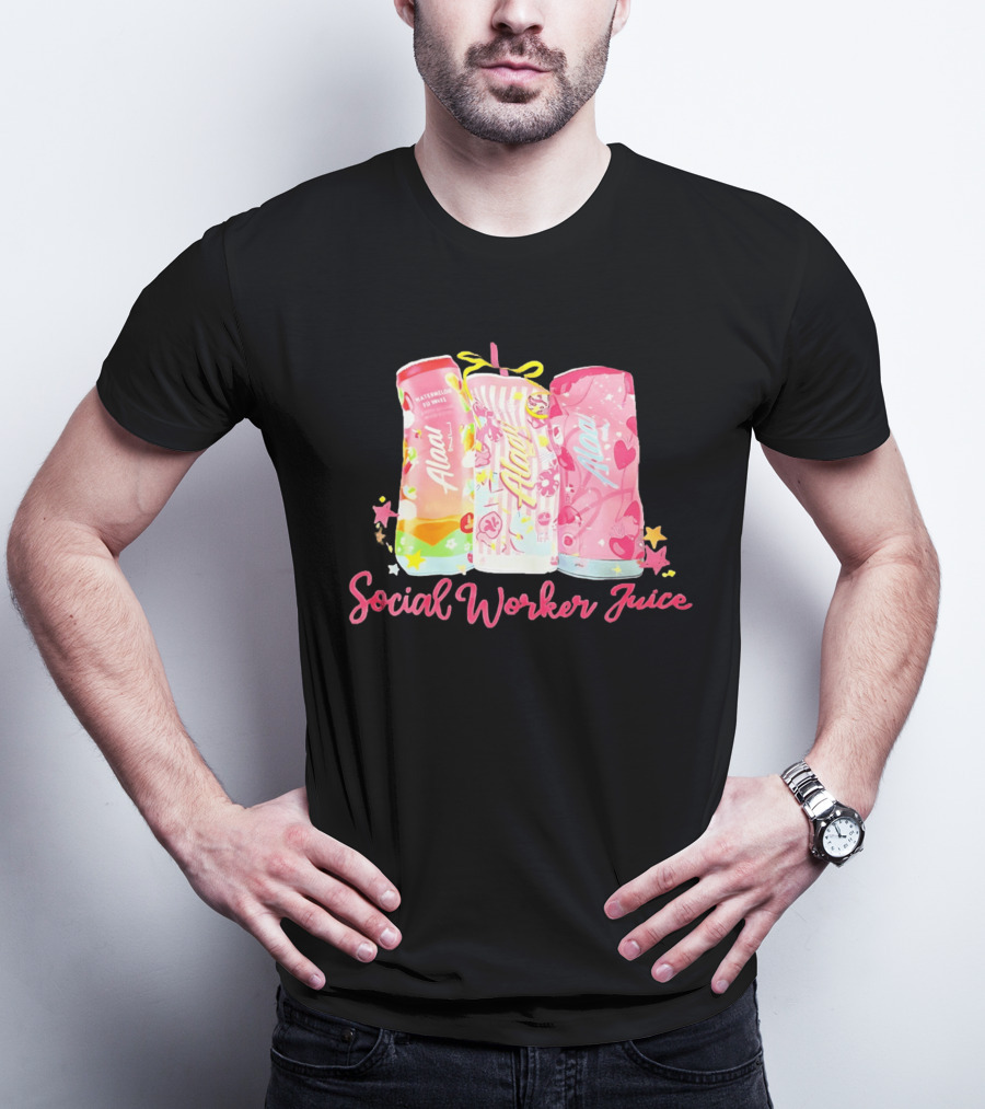 Alani Nu Watermelon Lemonade Social Worker Juice T-Shirt