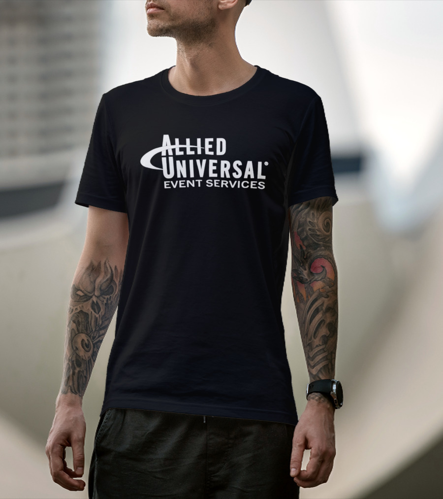 Allied Universal Event Services Security Solutions T-Shirt