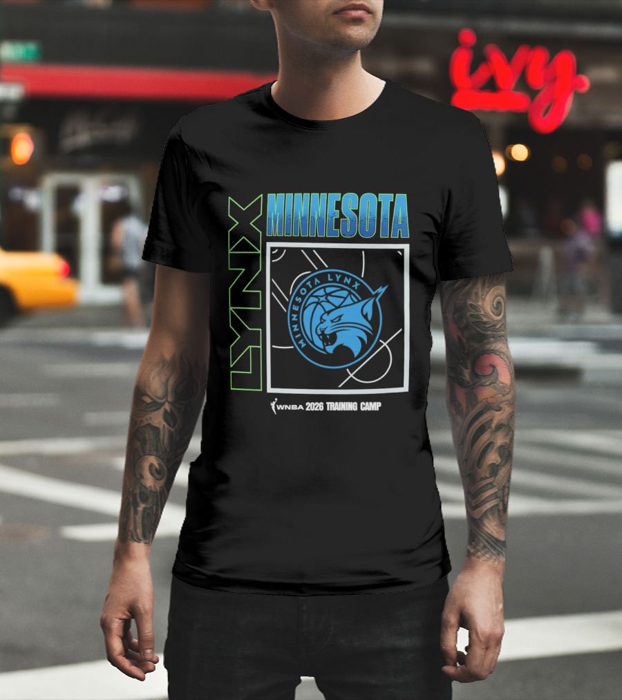Minnesota Lynx WNBA 2026 Training Camp Basketball Event T-Shirt