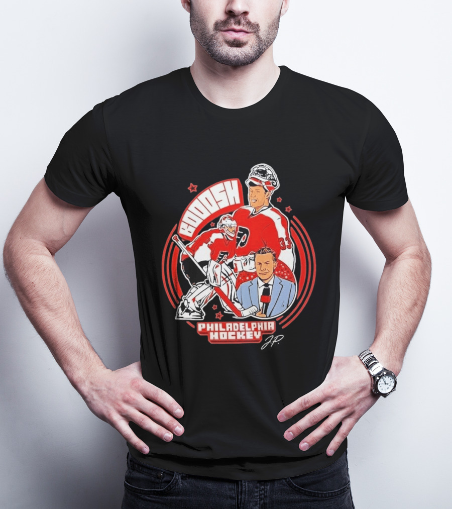 Boosh Philadelphia Flyers Hockey Goalie T-Shirt