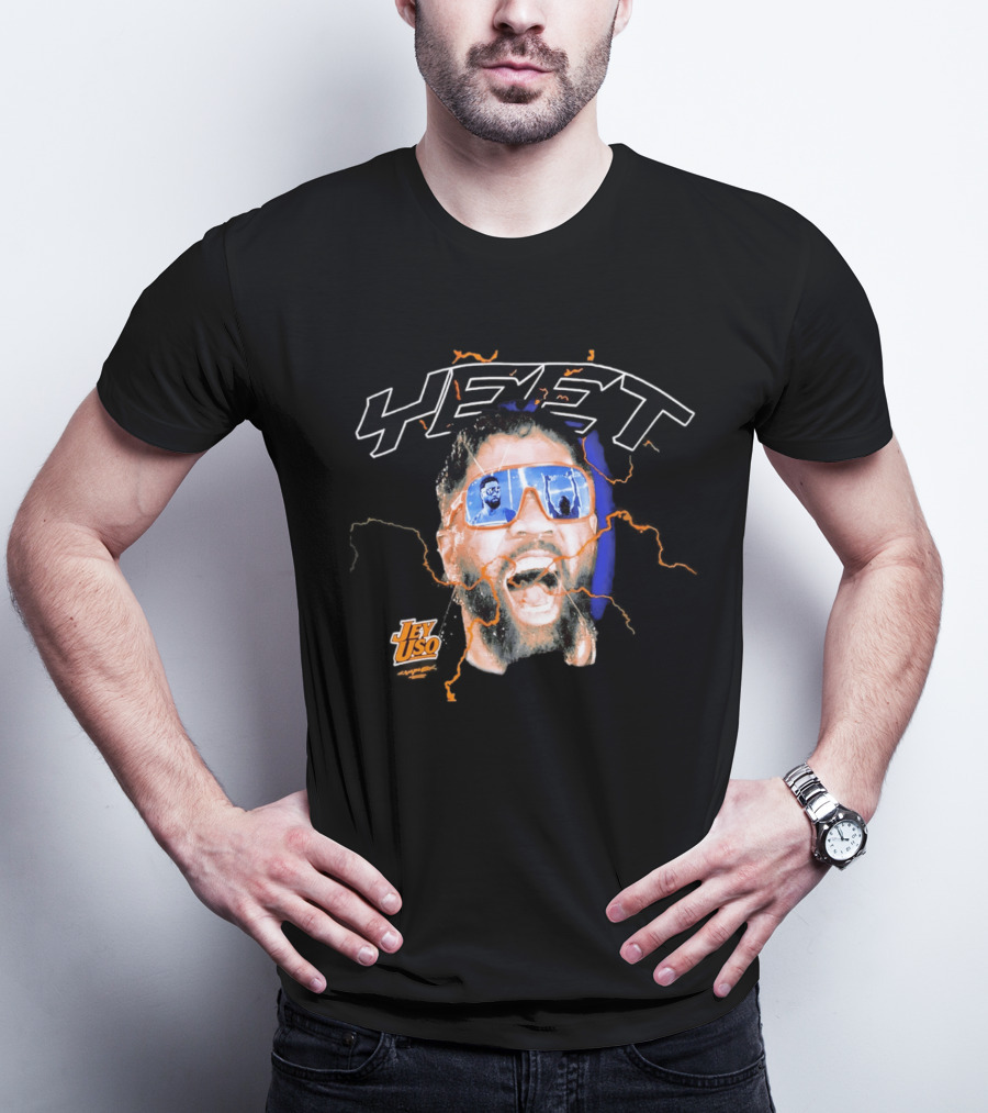 Jey Uso Yeet Complex Sunglasses Electrifying T-Shirt