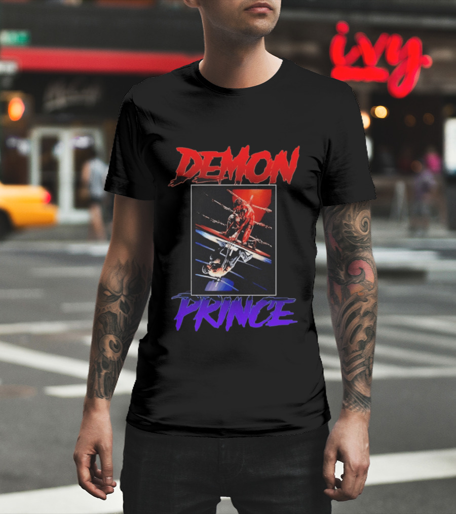 Finn Bálor WWE Demon Prince Action Scene Visual T-Shirt