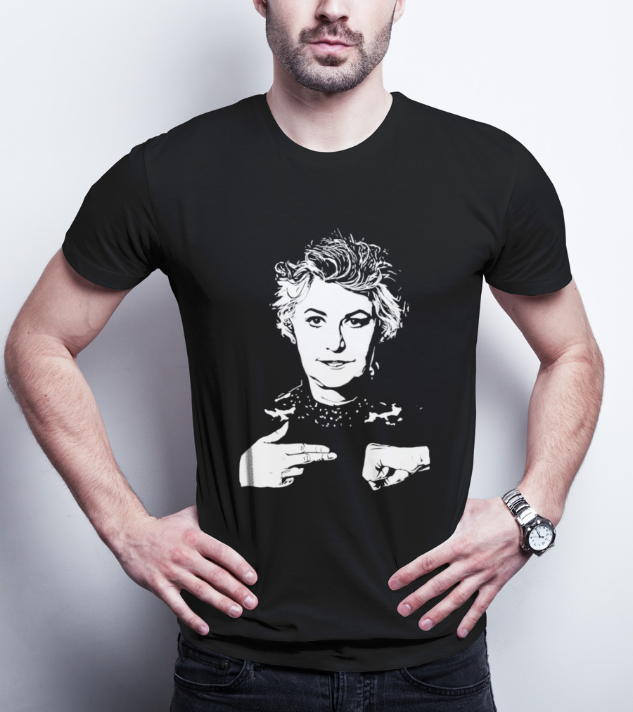 Bea Arthur Meets Hip Hop Legends Run The Jewels Fusion T-Shirt