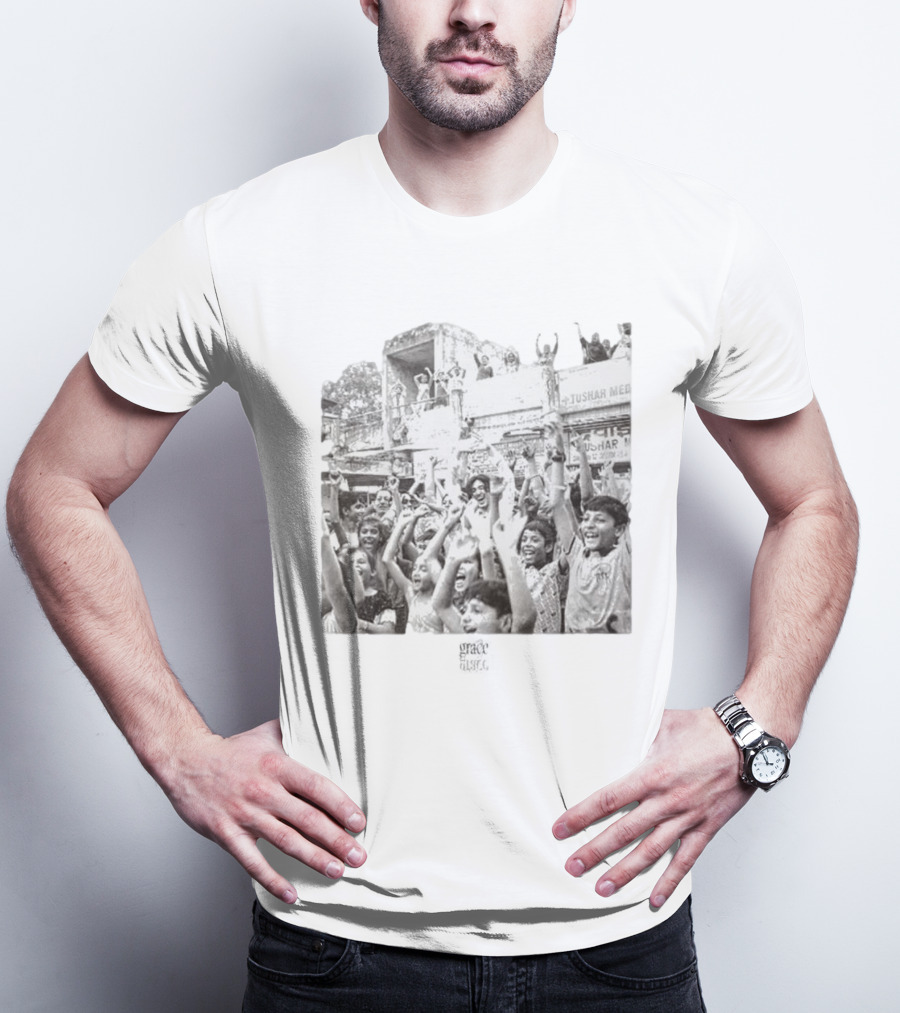 Fujii Kaze Prema World Tour 2026 Merchandise Grace Vintage Crowd Celebration T-Shirt