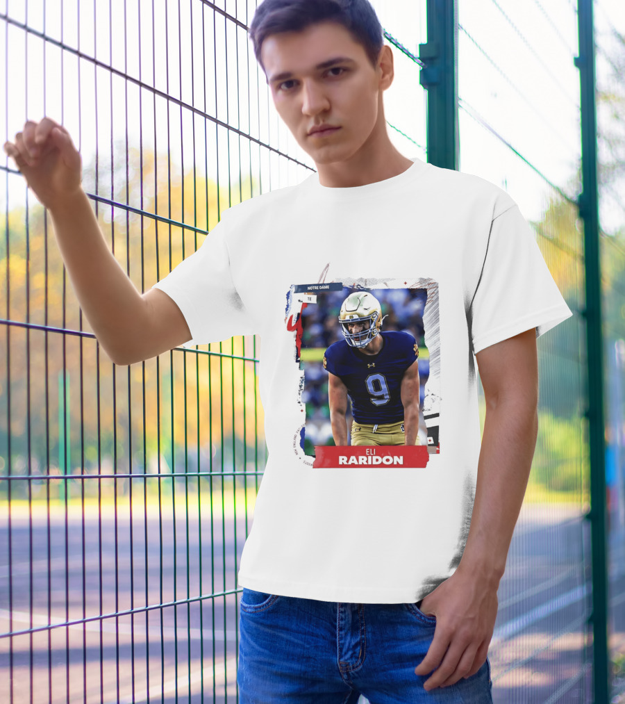 Notre Dame Tight End Eli Raridon 2206 Draft Prospect T-Shirt
