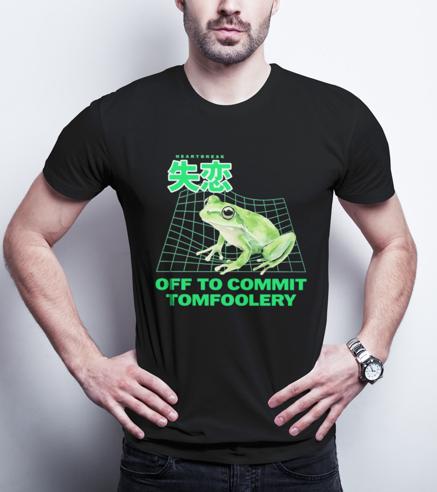 Off To Commit Tomfoolery Frog T-Shirt