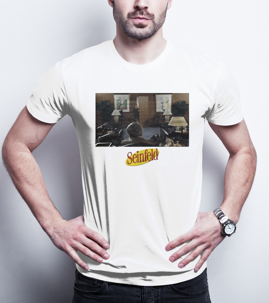 Seinfeld New York Yankees George Costanza And Steinbrenner Scene T-Shirt