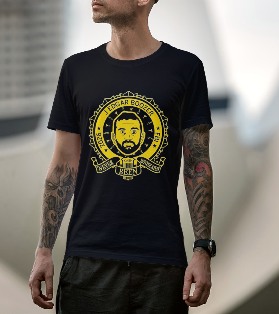 J Edgar Boozer 2023 Establishment FBI Seal T-Shirt