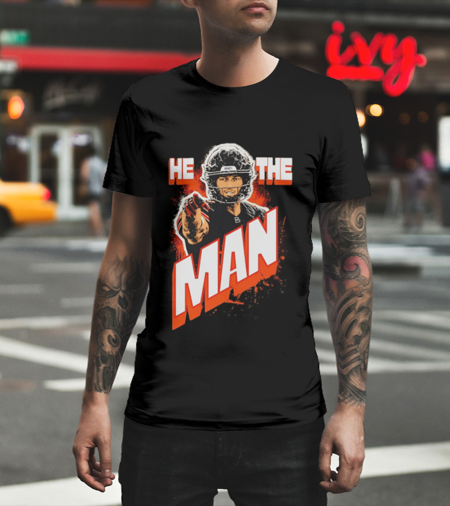 Dillon Thieneman He The Man Chicago Bears T-Shirt