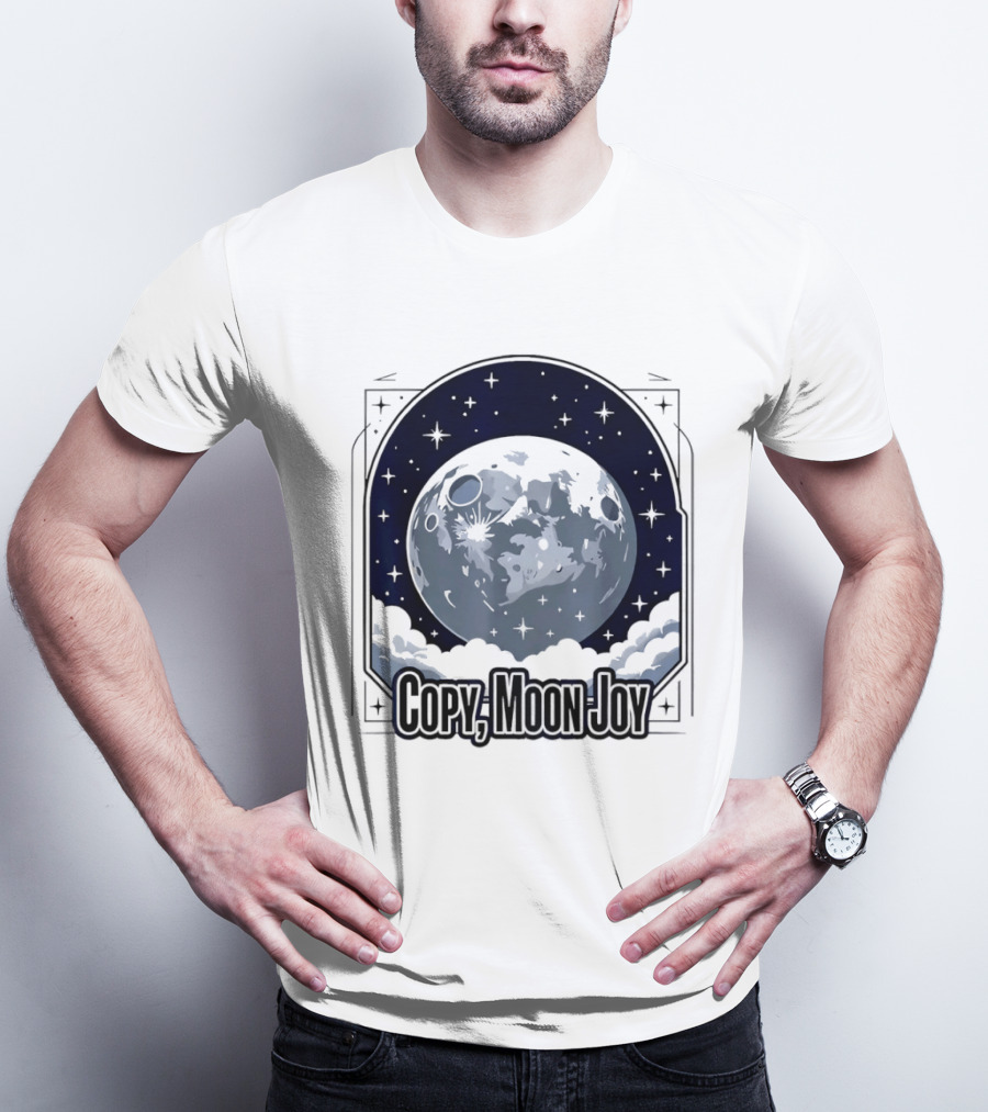 Copy Moon Joy Lunar Moon Celestial Artistry T-Shirt