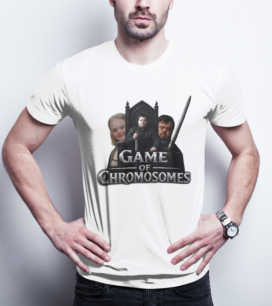 Game Of Chromosomes Down Syndrome Awareness Thrones T-Shirt