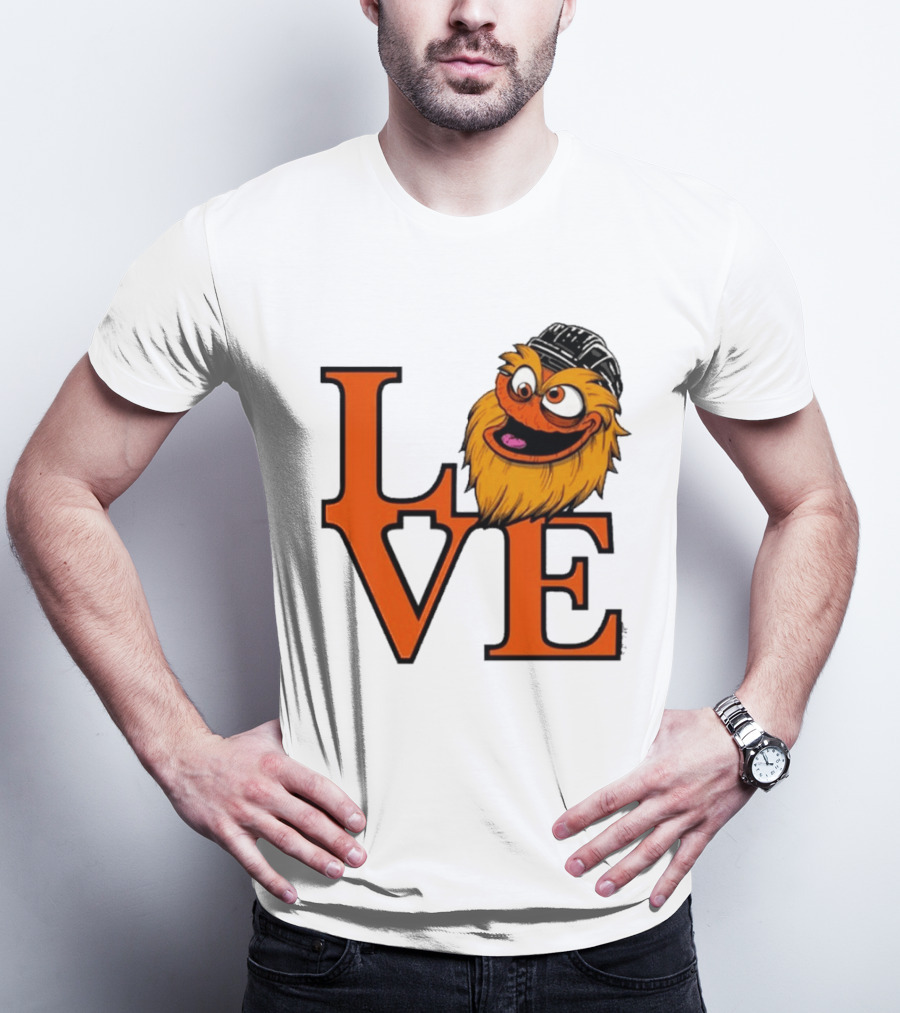 Philadelphia Flyers Gritty Love NHL Hockey 2026 T-Shirt