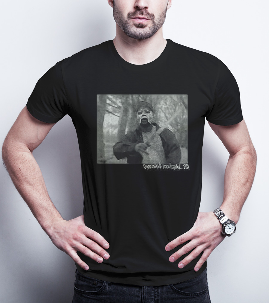 MF Doom Operation Doomsday Forest Scene Masked Rap T-Shirt