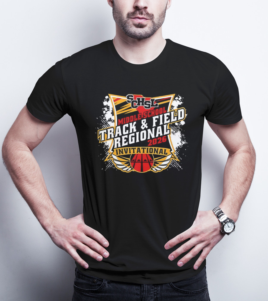 CHSL Middle School Track And Field Regional Invitational 2026 T-Shirt