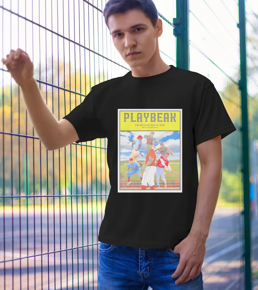 Playbeak Sing And Swing Musical Night Hamilton Cardinals Baseball Players T-Shirt
