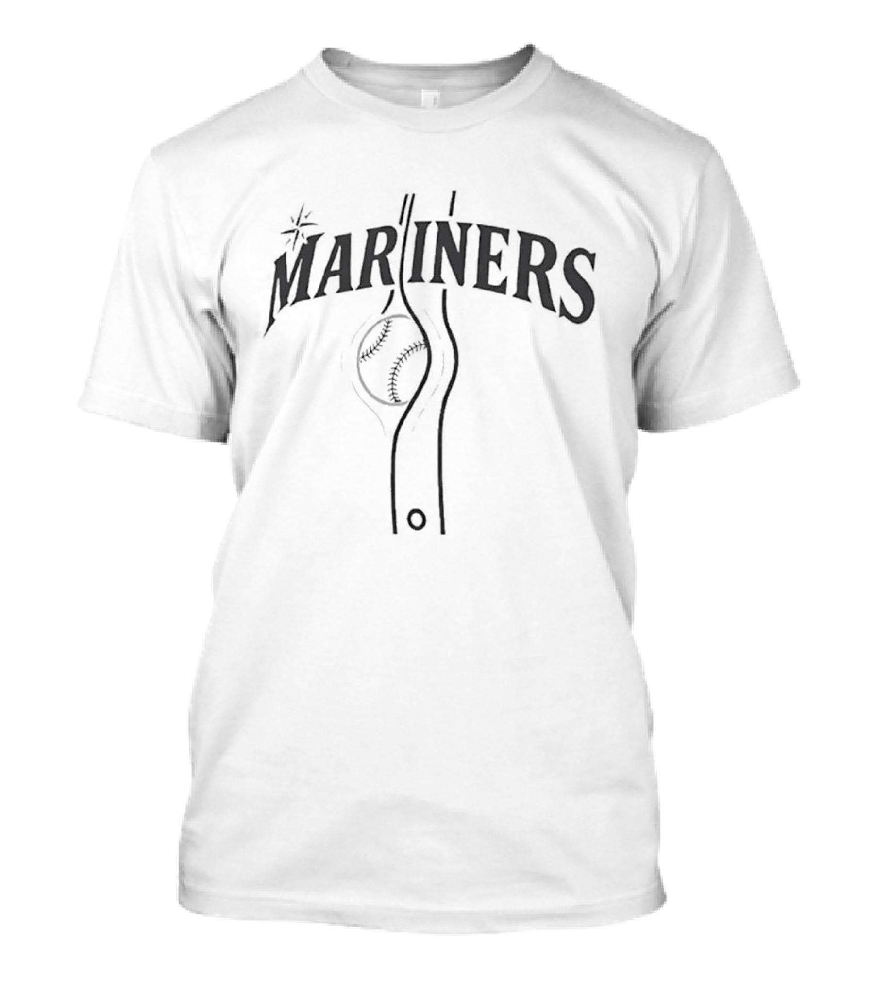 Mariners Baseball Logan Gilbert Catch T-Shirt