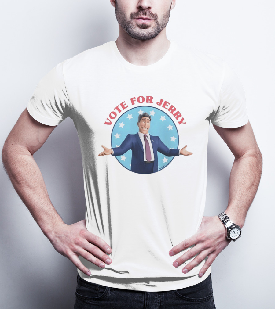 Vote For Jerry Stars Suit T-Shirt