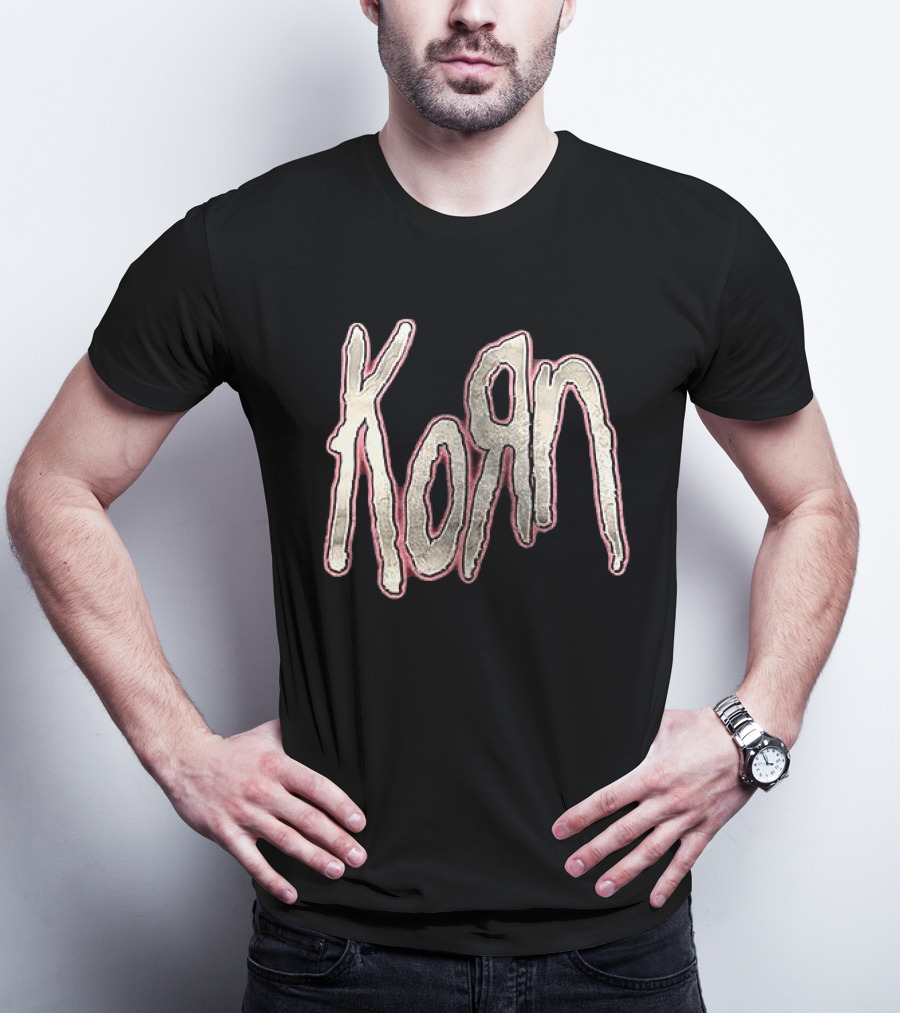 Korn Sick New World Las Vegas Festival Venue Iconic Band Name T-Shirt