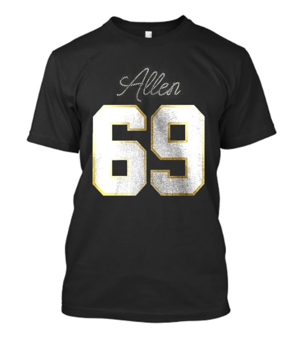 Minnesota Vikings Jared Allen 69 Class Of Legends T-Shirt