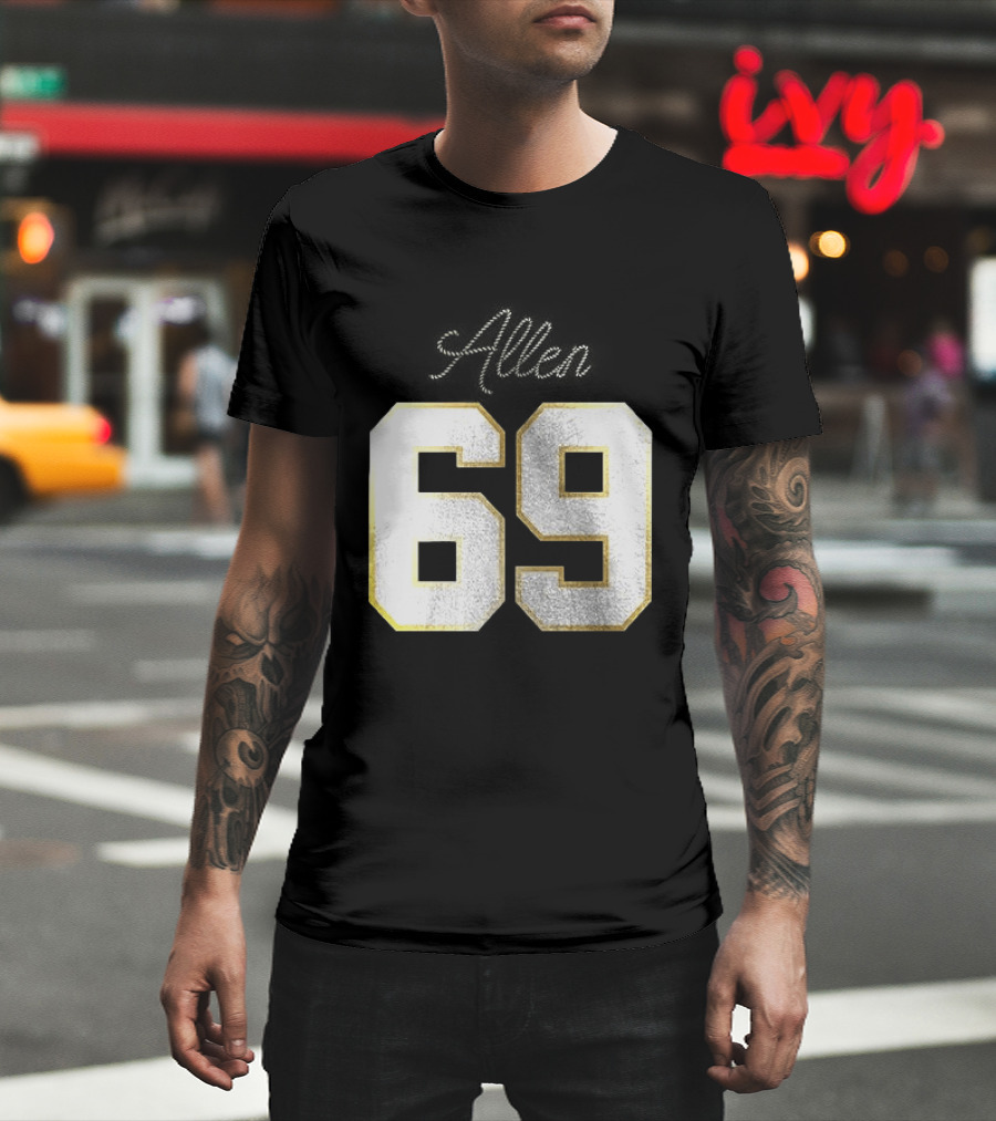 Minnesota Vikings Jared Allen 69 Class Of Legends T-Shirt