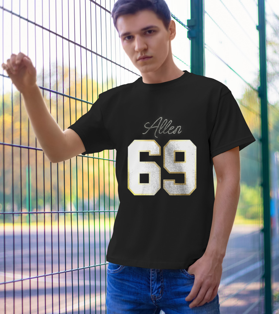 Minnesota Vikings Jared Allen 69 Class Of Legends T-Shirt