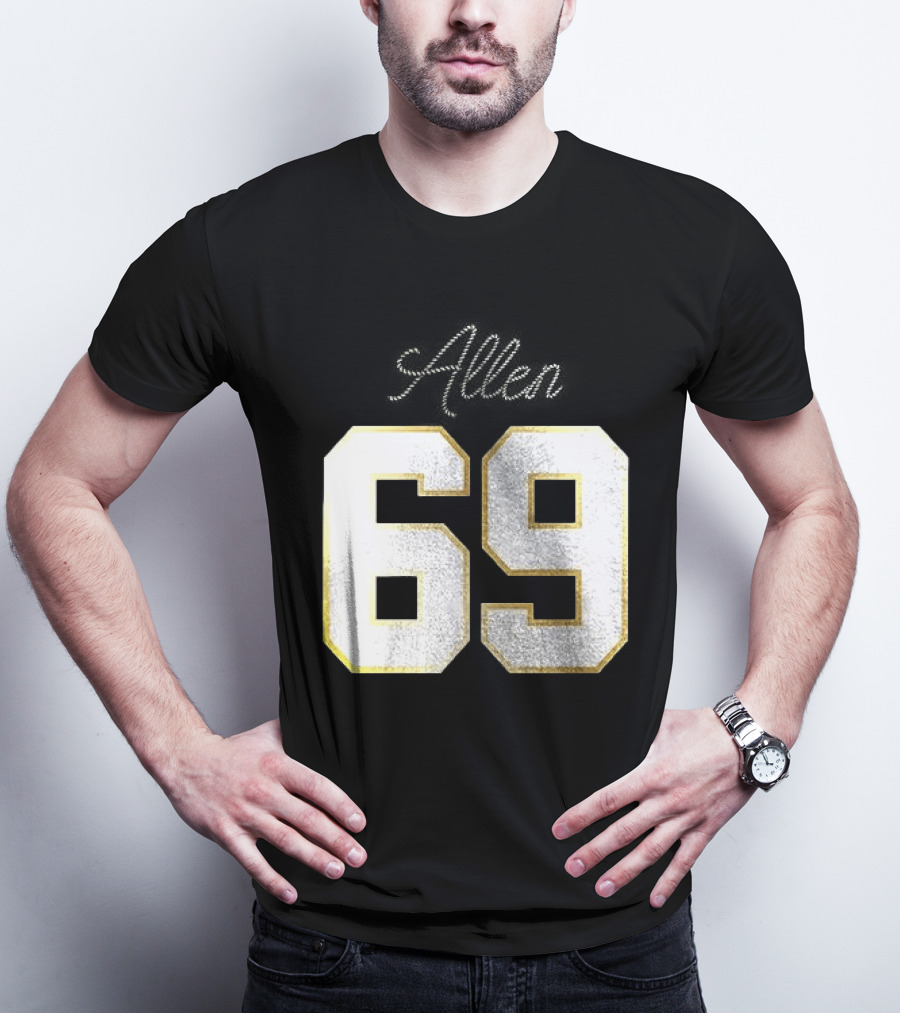 Minnesota Vikings Jared Allen 69 Class Of Legends T-Shirt