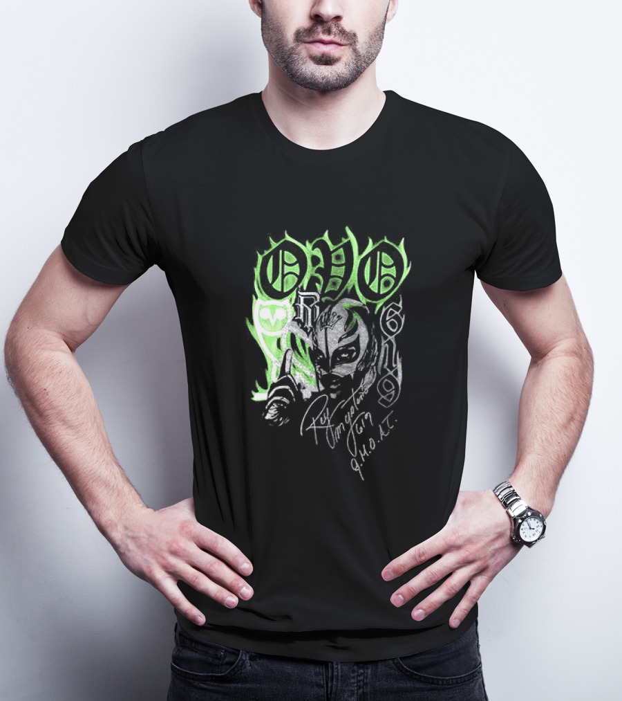 OVO WWE Wrestlemania 42 Las Vegas Rey Mysterio Celebration T-Shirt