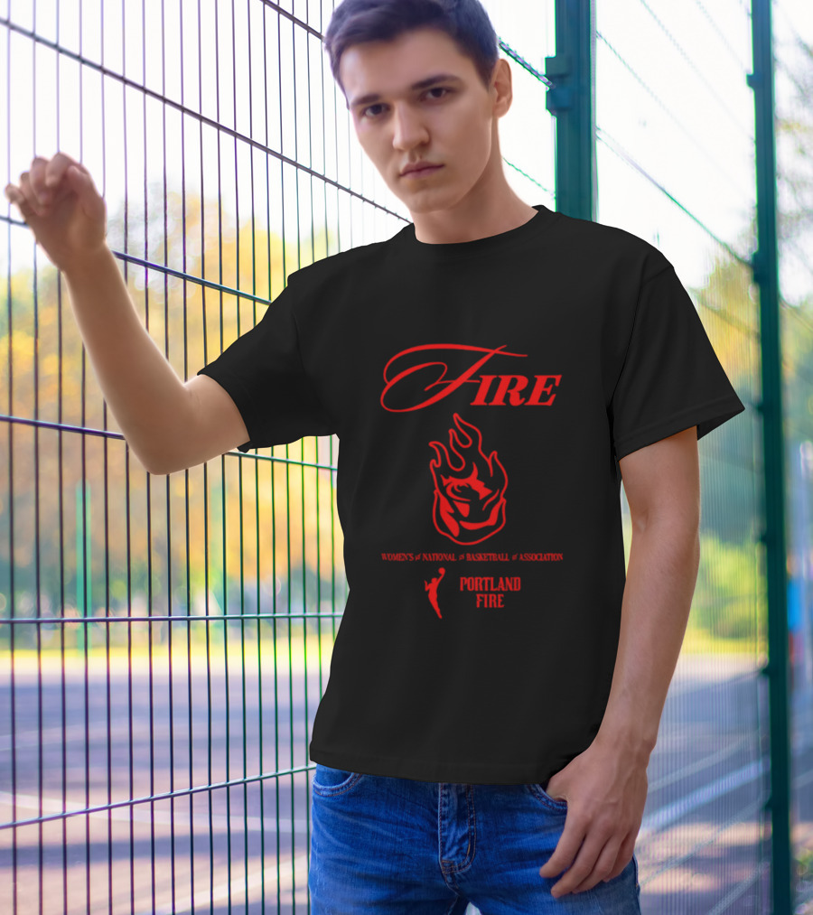 FIRE Portland Fire Women's National Basketball Association 2026 T-Shirt