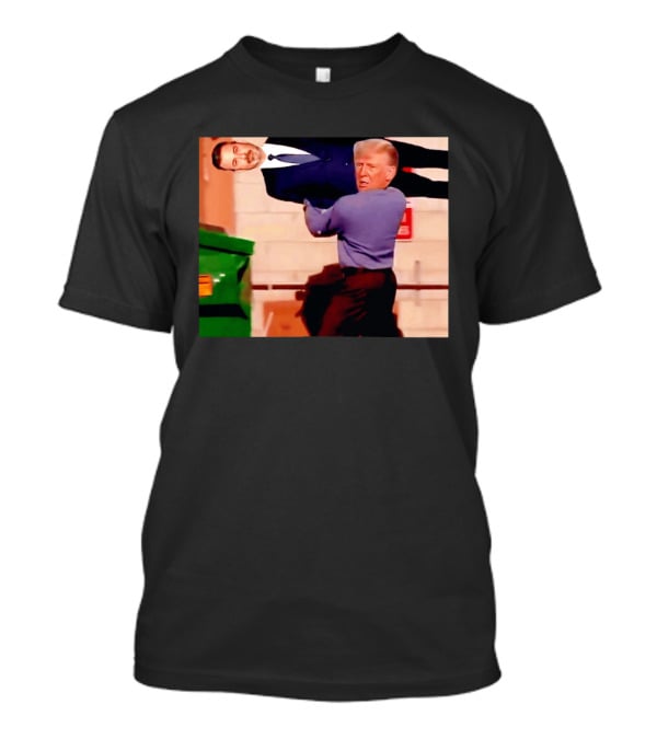 Donald Trump Backlash Dumpster Jimmy Protest Image T-Shirt