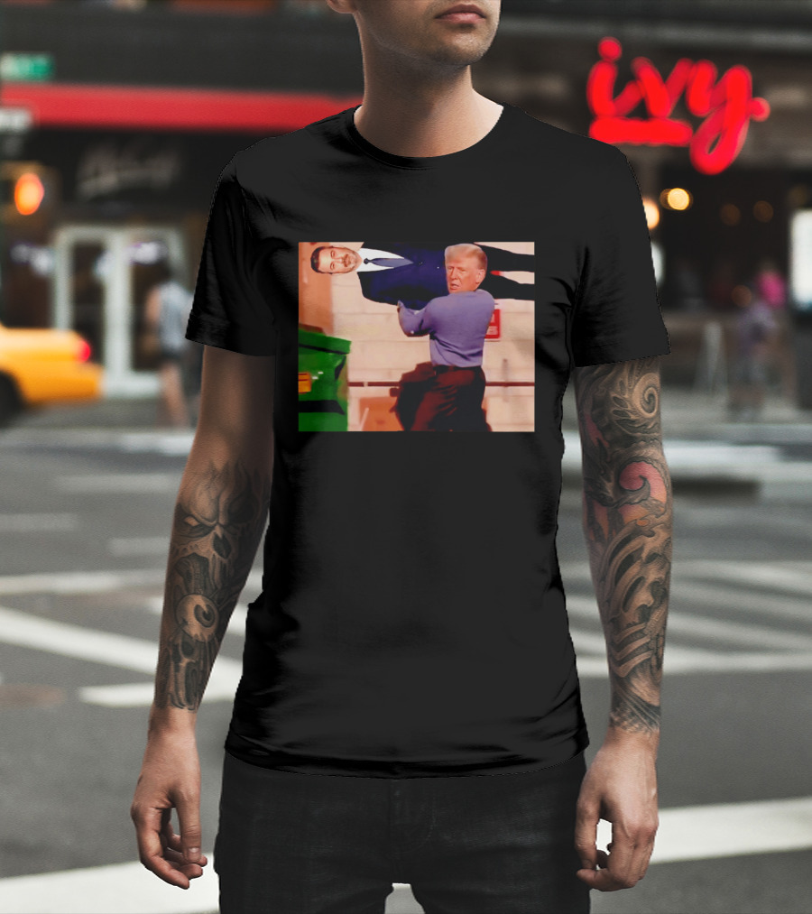 Donald Trump Backlash Dumpster Jimmy Protest Image T-Shirt