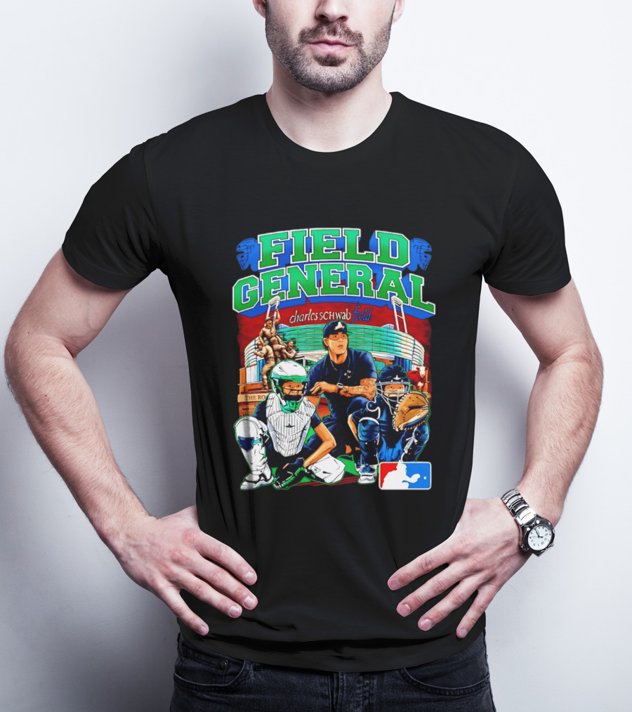 Field General Charles Schwab Field Baseball Player 0002 T-Shirt