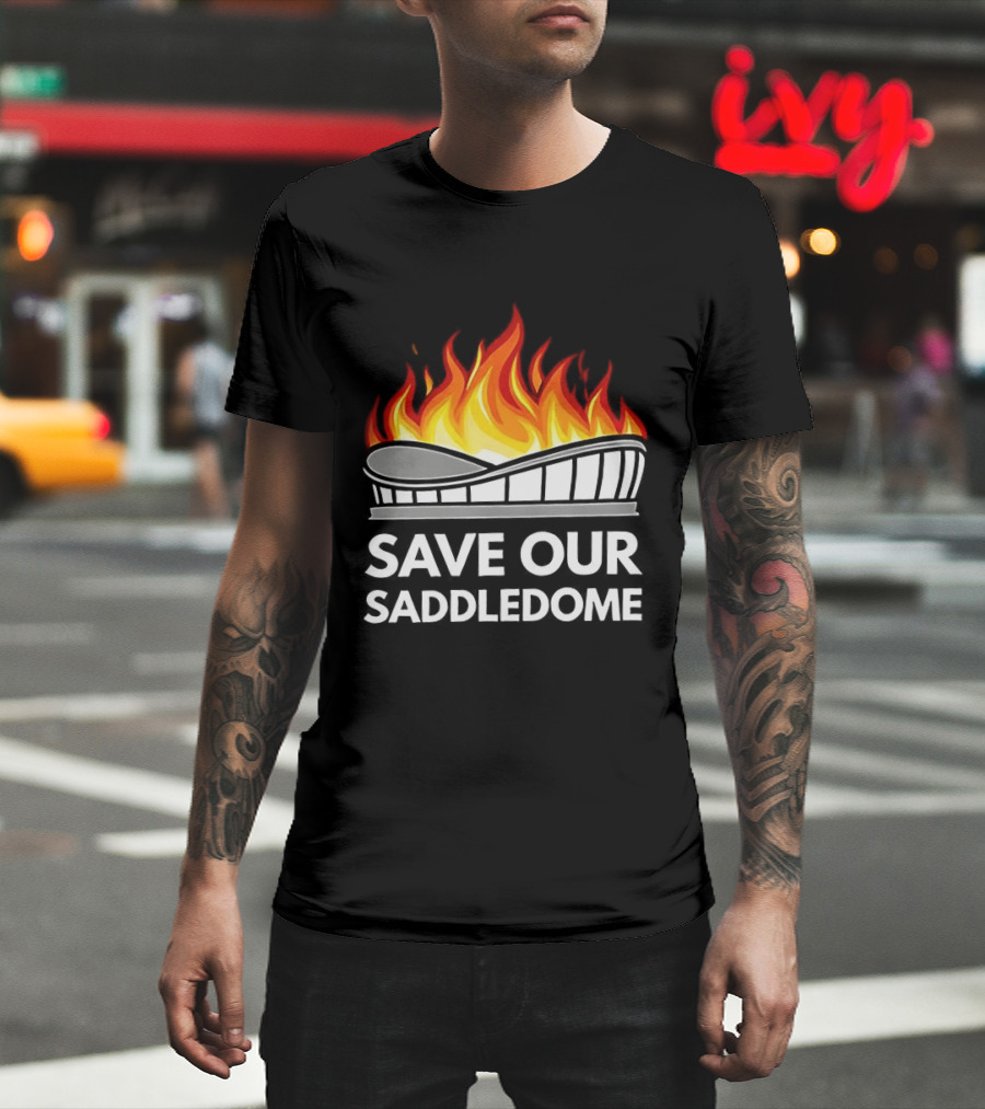 Save Our Saddledome Flames T-Shirt