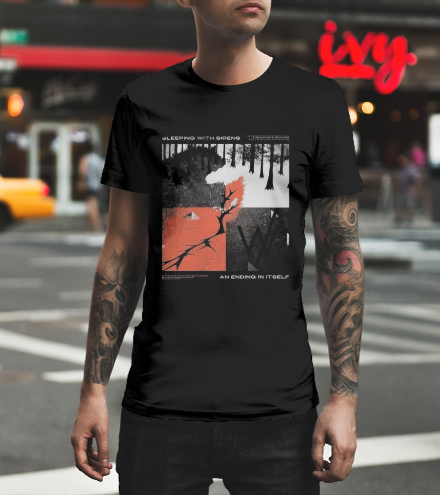 Sleeping Sirens An Ending In Itself 2026 Seasons Mineral Trees T-Shirt