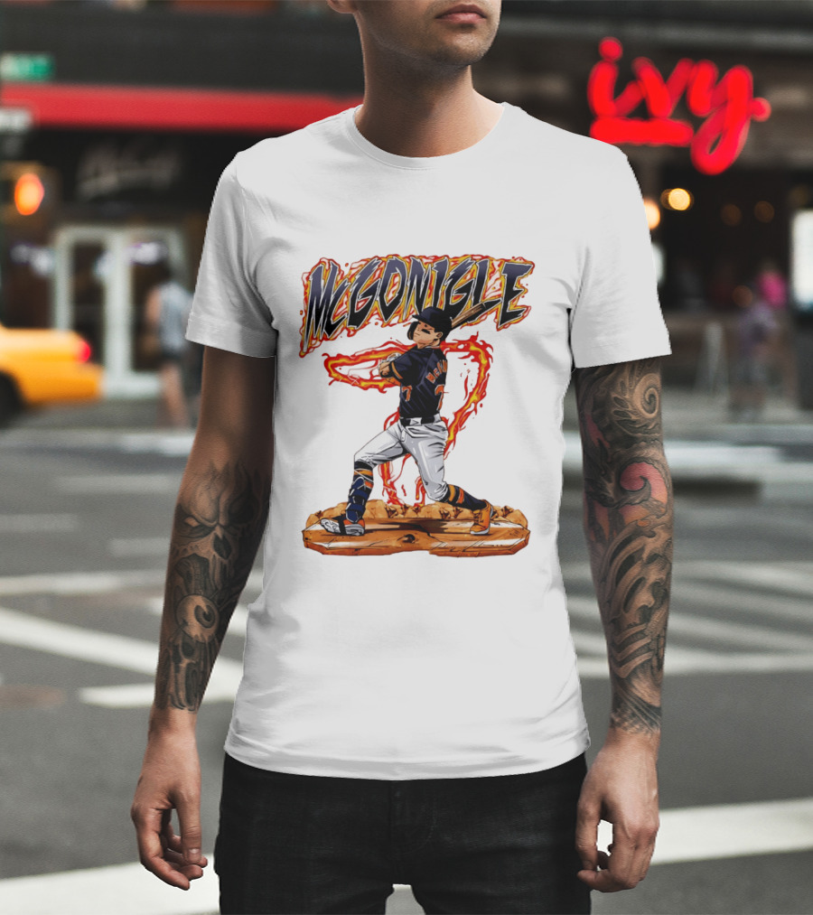 Kevin McGonigle Detroit Tigers 2026 Baseball Manga T-Shirt