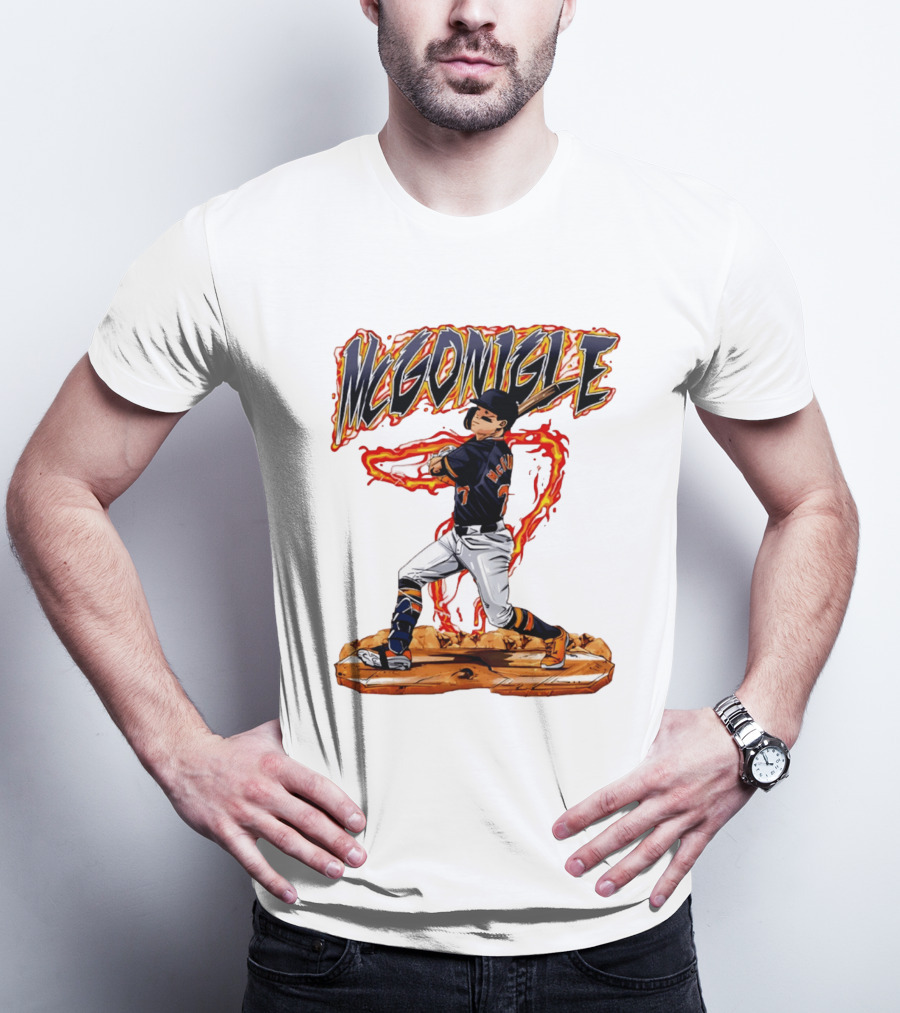 Kevin McGonigle Detroit Tigers 2026 Baseball Manga T-Shirt