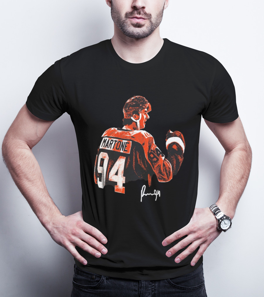 Porter Martone 94 Philadelphia Flyers Hockey NHL Player T-Shirt