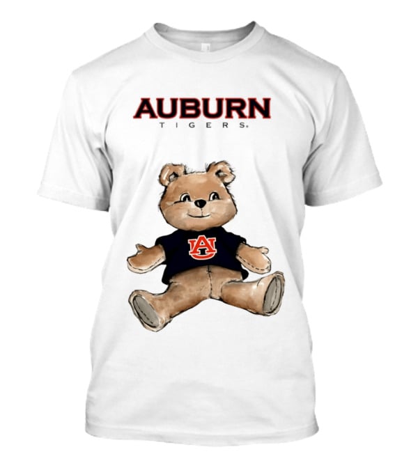 Auburn Tigers Teddy Bear AU Classic Cartoon T-Shirt