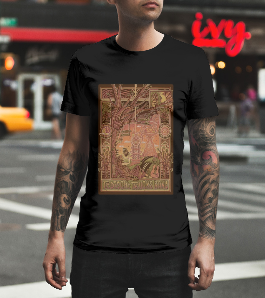 Tedeschi Trucks Band Ameris Bank Amphitheatre Alpharetta GA April 28 2026 Event T-Shirt
