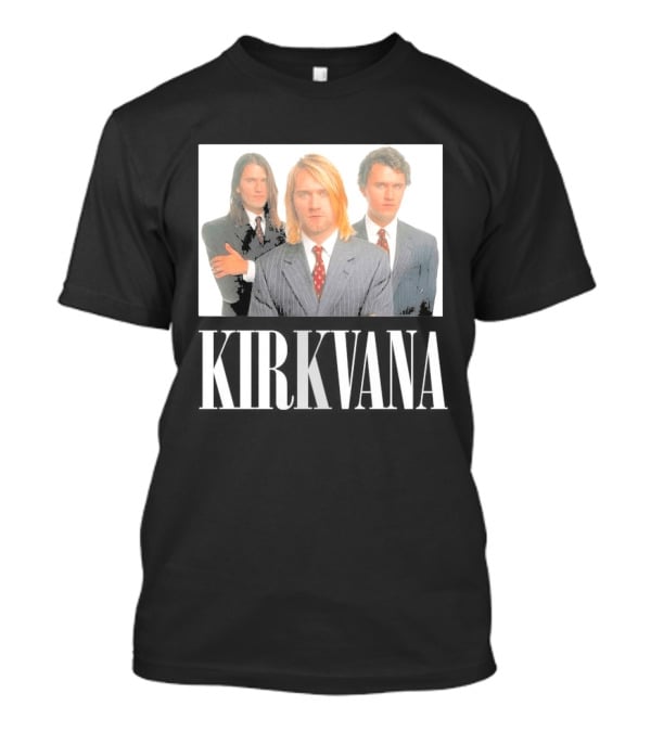 Kirkvana Grunge Band Members In Suits T-Shirt