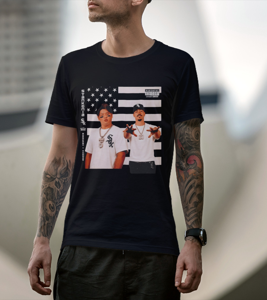 Murakami Munetaka Miguel Vargas Chicago White Sox Baseball American Flag Advisory 5 20 T-Shirt